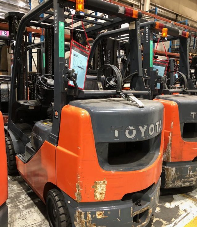 Used 2013 Toyota Ic Cushion Forklift 8FGCU30 in Charlotte, NC