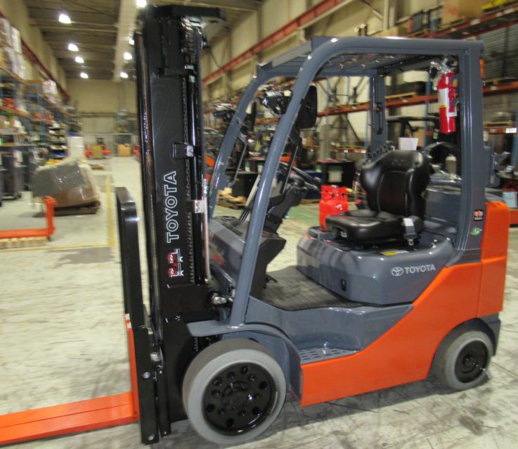 New 2019 Toyota Ic Cushion Forklift 8FGCU25 in Charlotte, NC