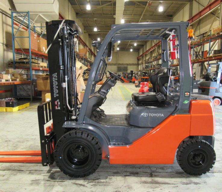 New 2019 Toyota Ic Pneumatic Forklift 8FGU20 in Charlotte, NC