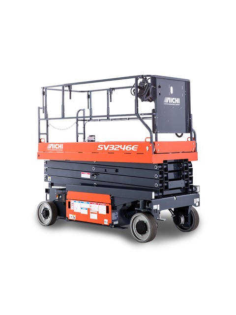 NEW 2019 Aichi Scissor Lift SV3246E in Charlotte, NC