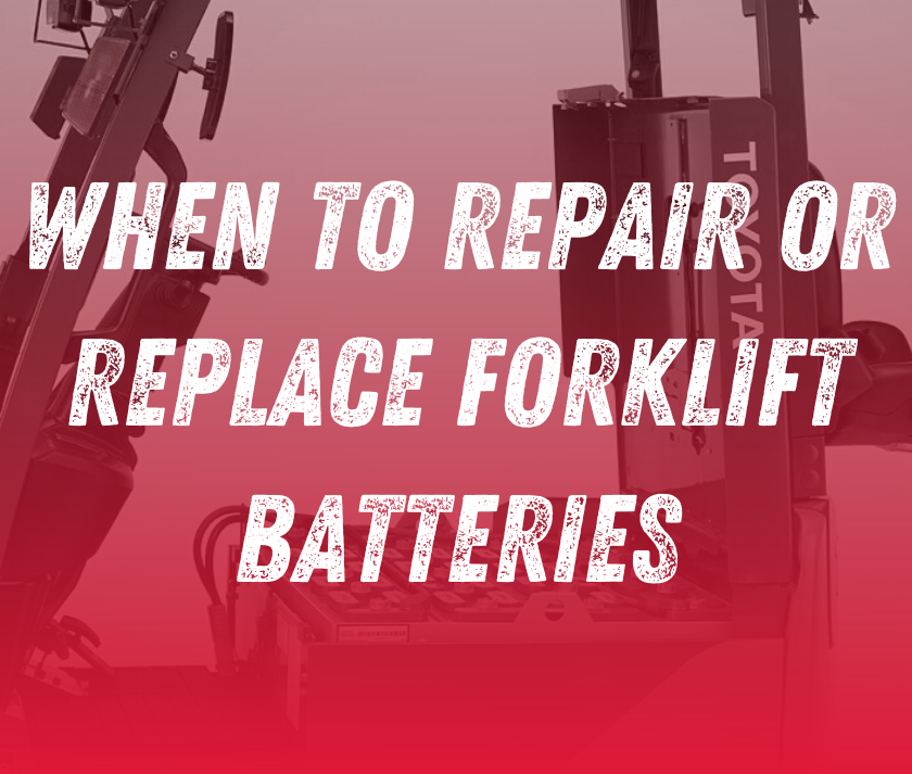 When To Repair Or Replace Your Forklift Battery Southeast Industrial